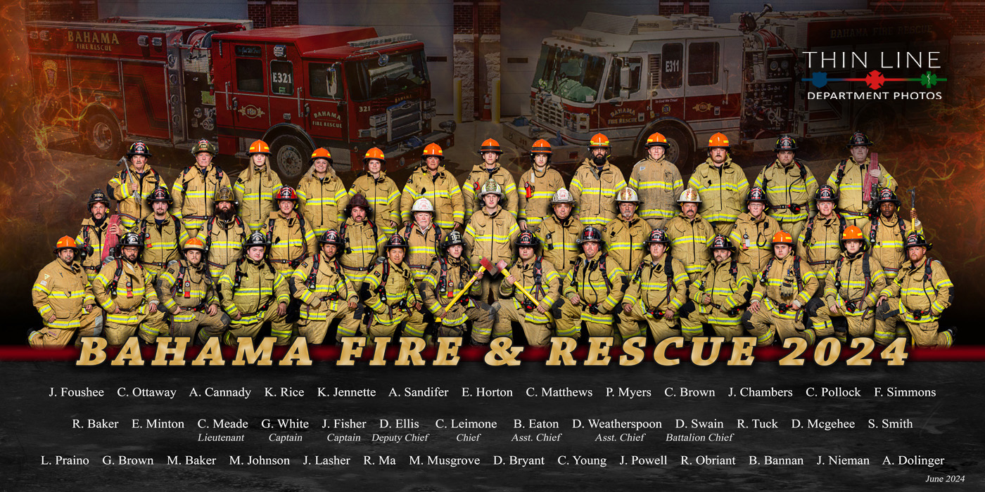 Group Photos - Thin Line Dept. Photos - North Carolina's Firefighter ...
